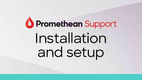 Promethean Support - Home