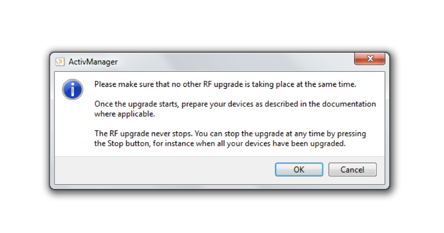 2.4GHz ActivSlate Firmware Upgrade