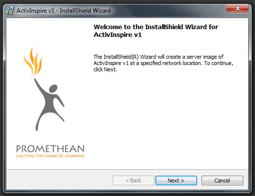 How do I roll out ActivInspire upgrades across my network?