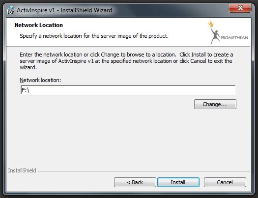 How do I roll out ActivInspire upgrades across my network?