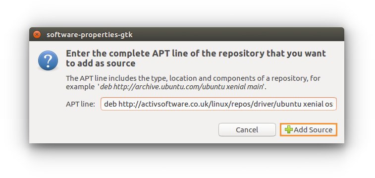 How do I install ActivDriver on Linux Ubuntu?