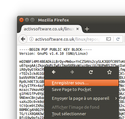 Comment installer ActivDriver sous Linux Ubuntu