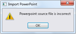 Unable to import PowerPoint files in ActivInspire