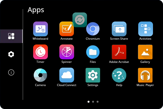 How do I add a new page to my application menu?