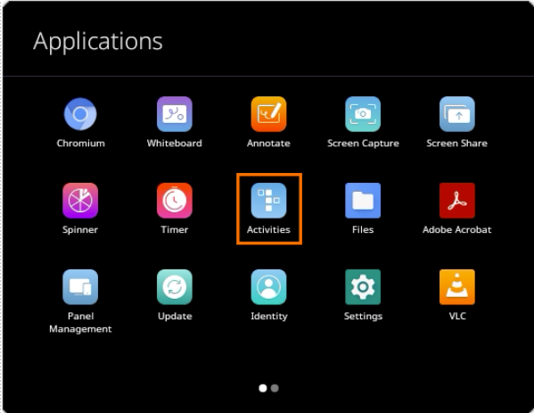 Using the Activity Player on the ActivPanel