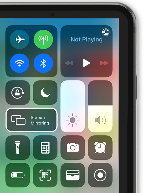 Connexion d’appareils Apple au Partage d’écran à l’aide d’AirPlay
