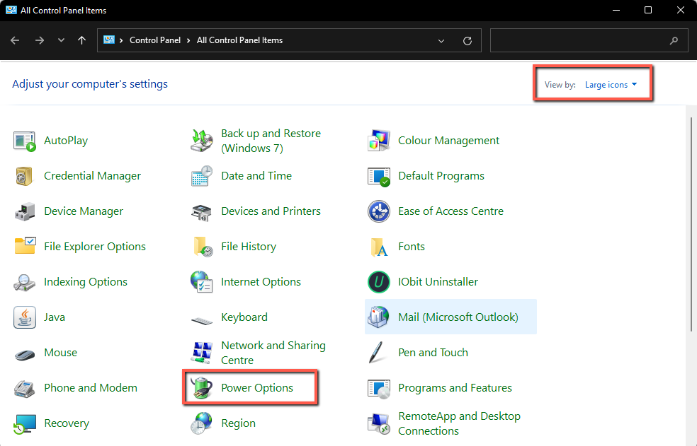 Modifica delle impostazioni del pulsante di alimentazione OPS per uno ...