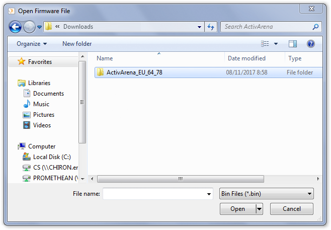 ActivArena Upgrade Instructions for 2nd Generation ActivBoards