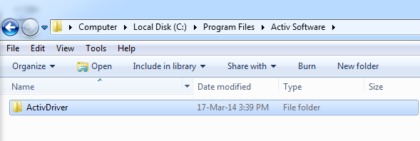 How do I manually uninstall ActivDriver on Windows?