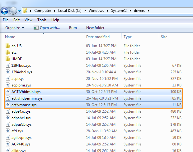 How do I manually uninstall ActivDriver on Windows?