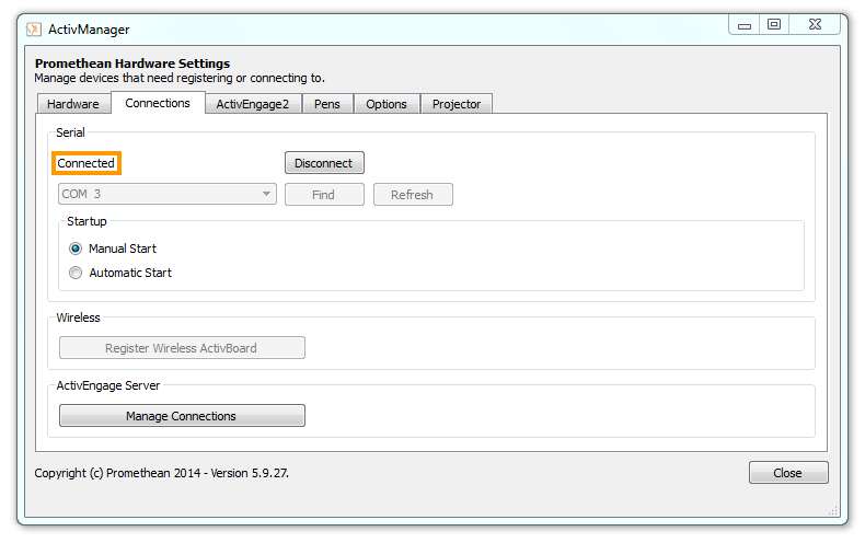 How do I connect my Bluetooth ActivBoard to my computer?