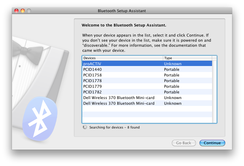 How do I connect my Bluetooth ActivBoard to my computer?