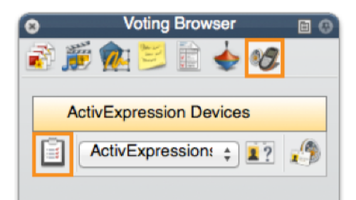How do I register ActivExpression devices in ActivInspire?