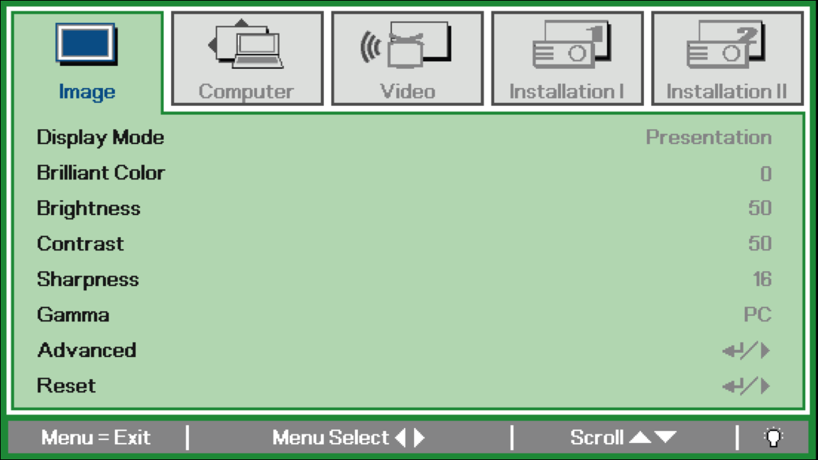 Configuring PRM-32, PRM-35 and EST-P1 projectors for 3D use