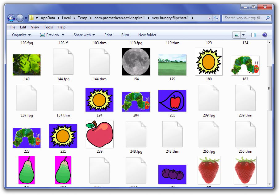 ActivInspire Flipcharts open with blank pages