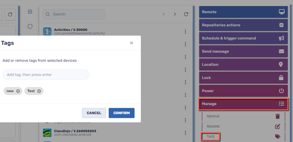 Radix VISO - Creating tags