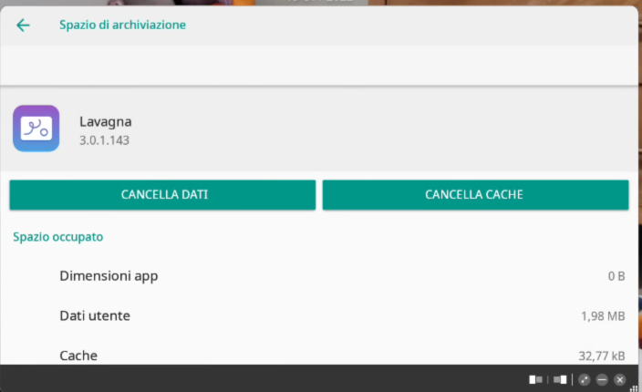 Come svuotare la cache dell'app Whiteboard su ActivPanel 9 o Elements ...