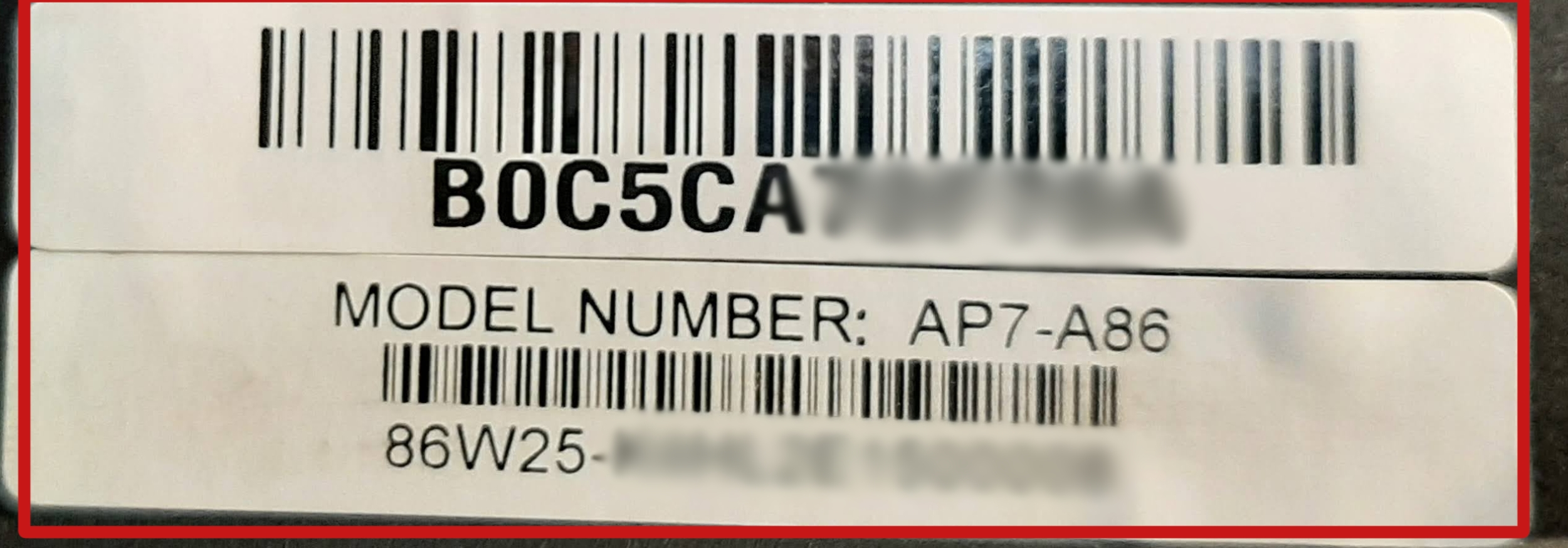 Finding your hardware serial number