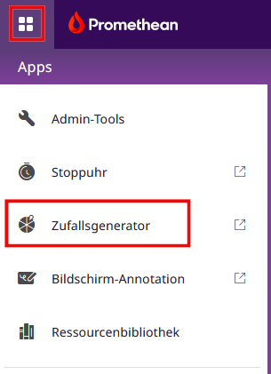 Erste Schritte mit dem Zufallsgenerator
