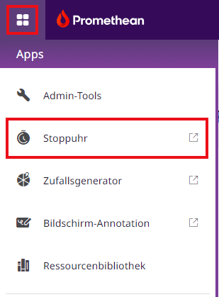 Erste Schritte mit der Stoppuhr-App