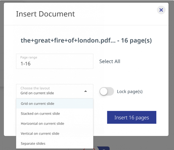 How to import ClassFlow Resources into Explain Everything