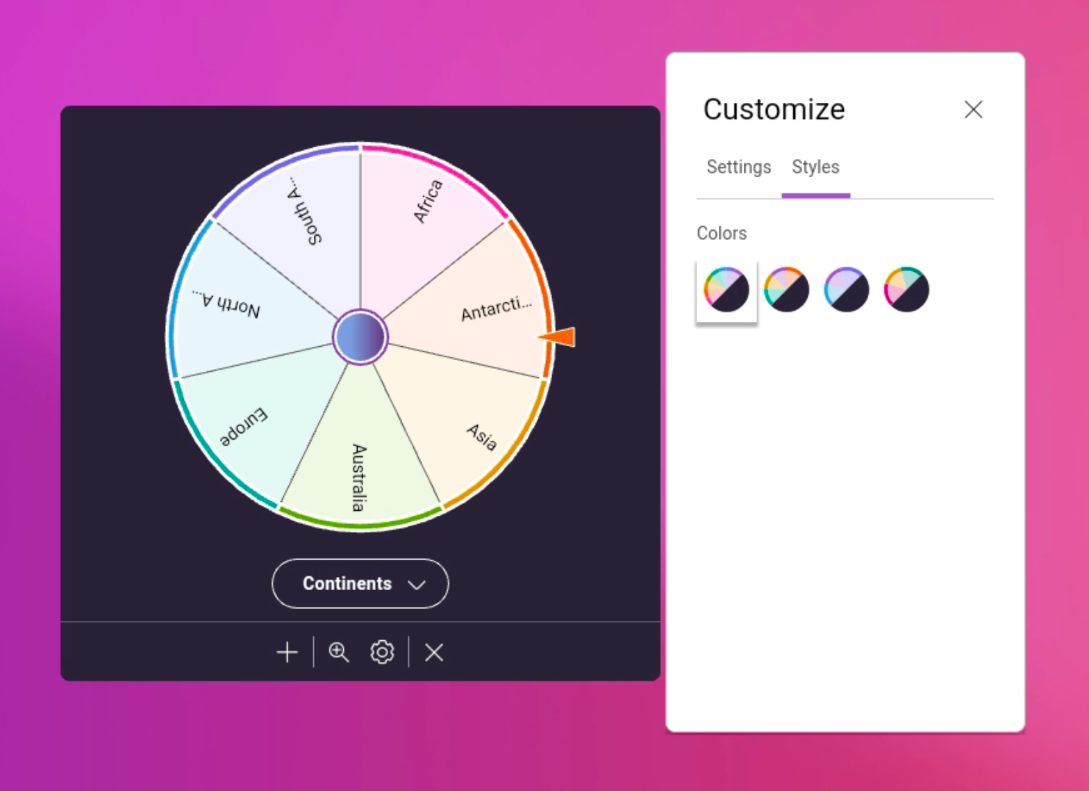 Getting started with the Spinner App
