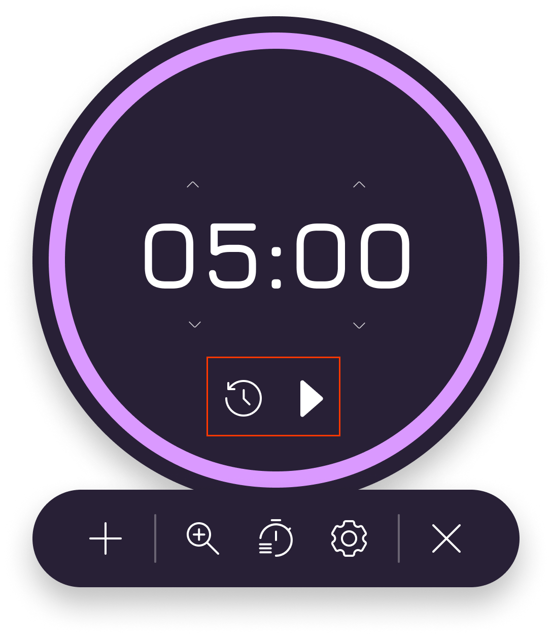 Prise en main de l’application Timer