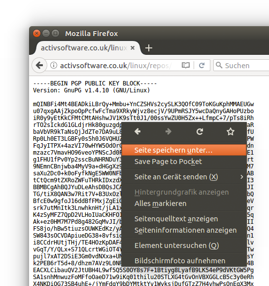 Wie installiere ich ActivDriver auf Linux Ubuntu?
