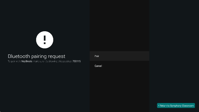Symphony Classroom Bluetooth Speaker User