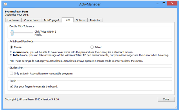 Troubleshooting USB connection problems on the ActivBoard