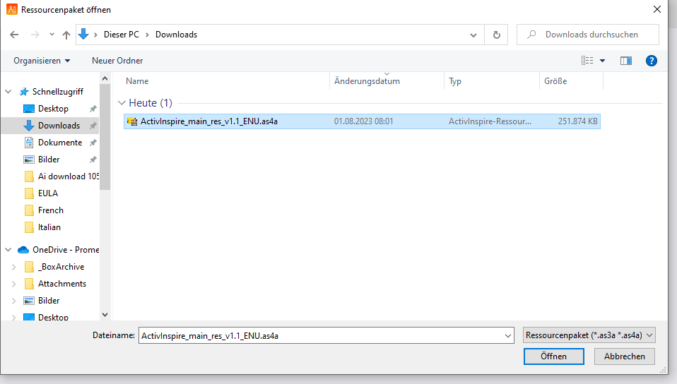 So können Sie ActivInspire herunterladen und installieren, und das ...