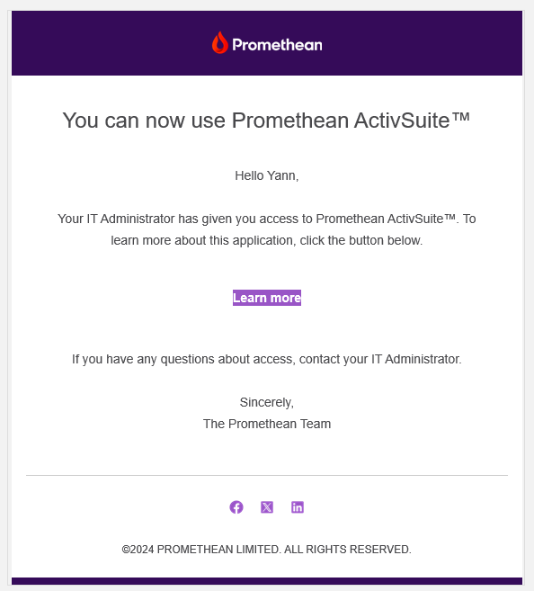 Promethean ActivSuite for Windows and Mac devices – License Redemption Guide