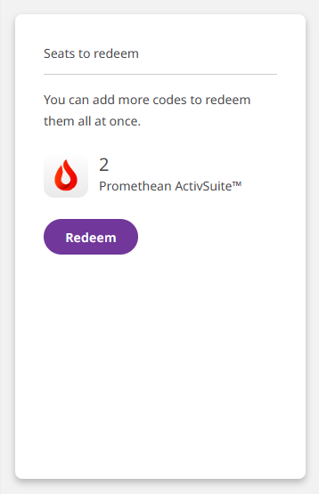 Promethean ActivSuite for Chrome devices – License Redemption Guide