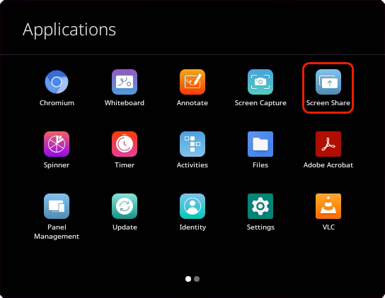 Verbinden von Windows-Geräten mit Screen Share über Wi-Fi Direct